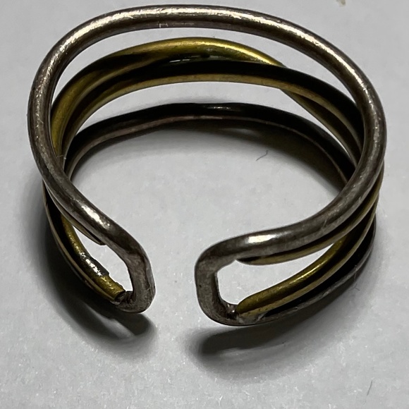 Jewelry | Vintage Multi Ring Band Ring Size 65 And Adjustable | Poshmark